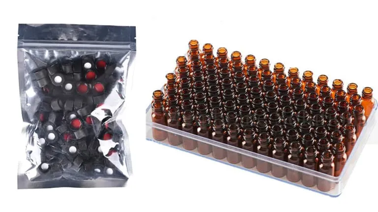 Autosampler Vials for HPLC GCMS, all provided in Aijiren Technology, Inc.